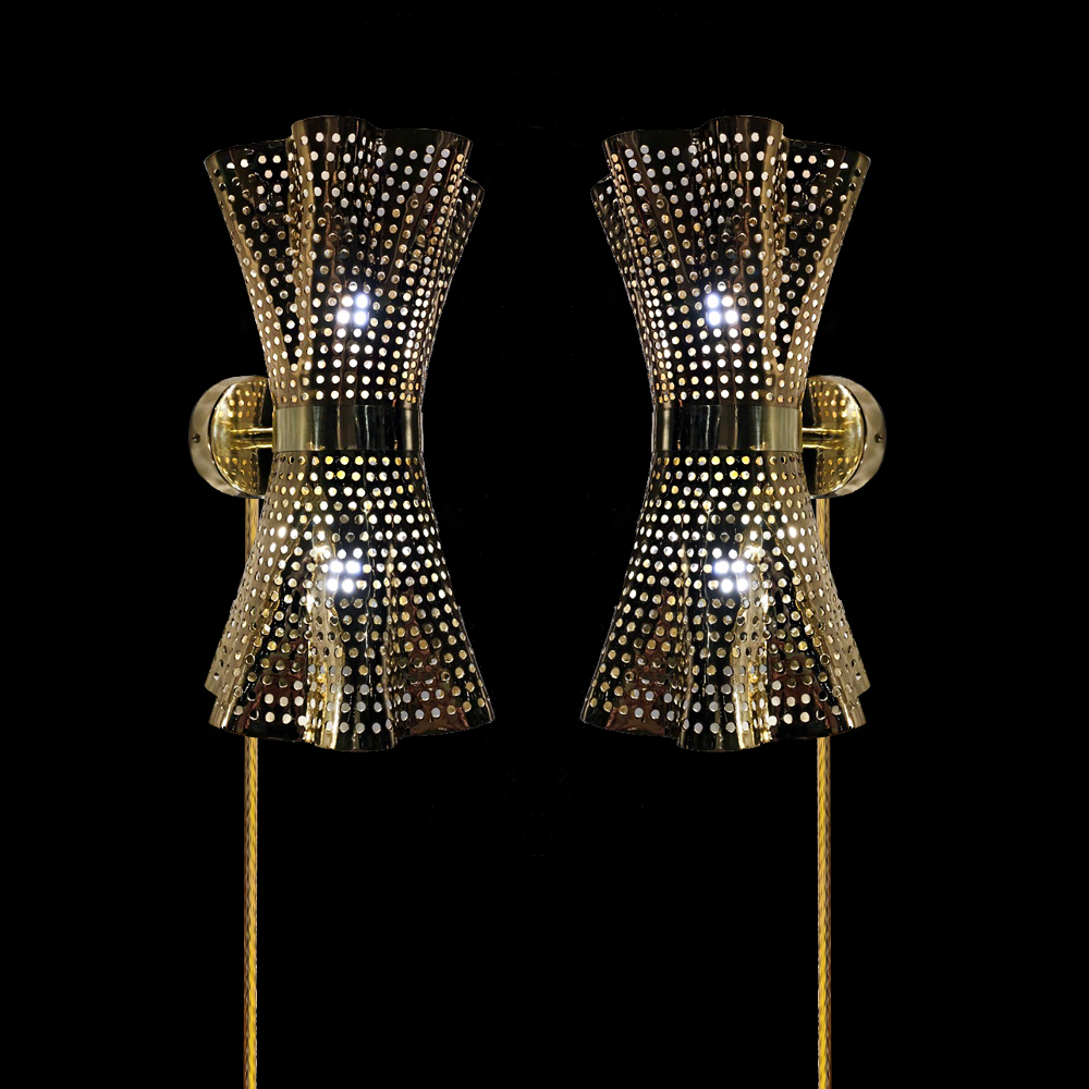 Ruffle Sconce — Cristina Grajales Gallery