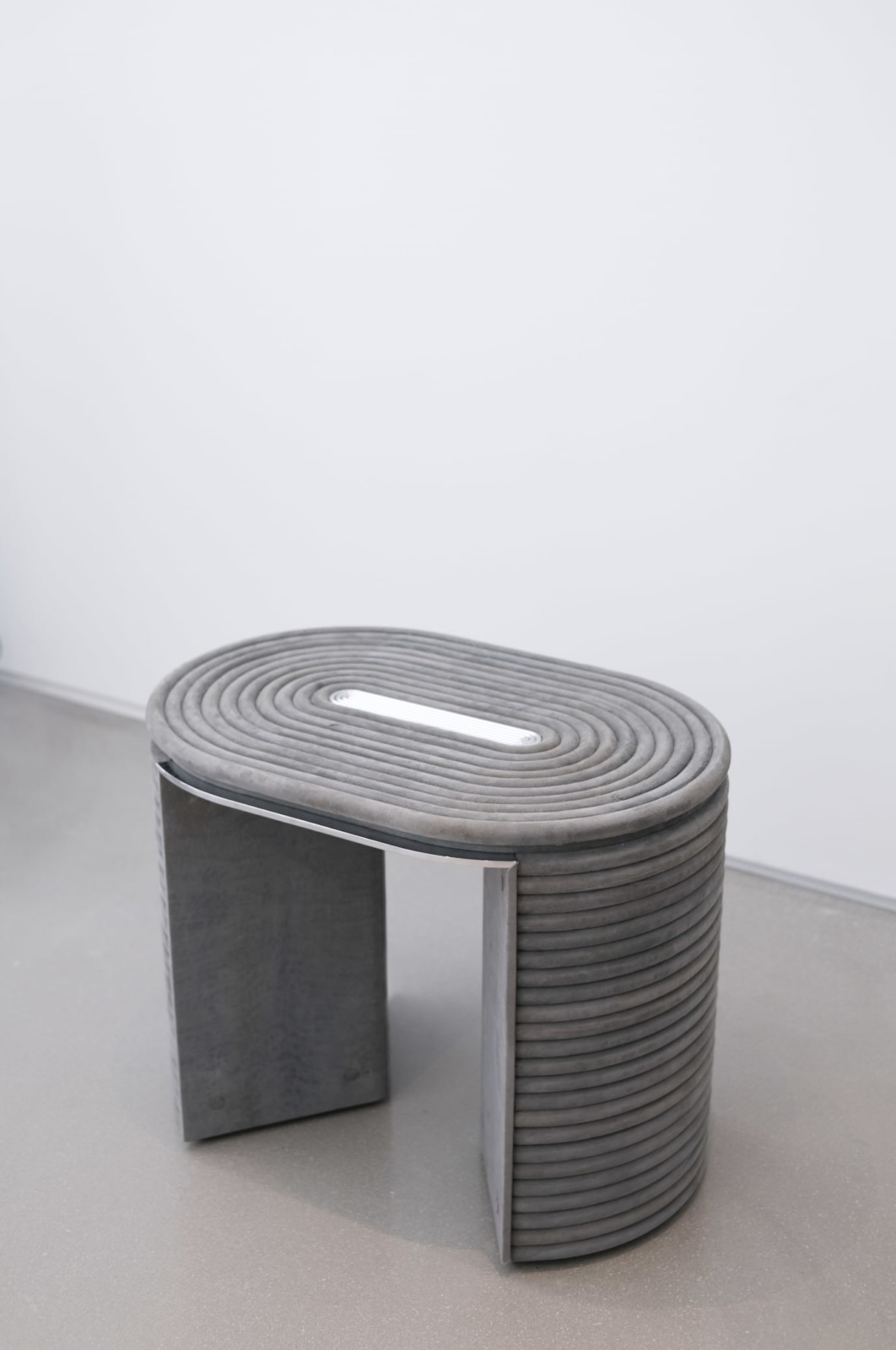 Grey Stool — Cristina Grajales Gallery