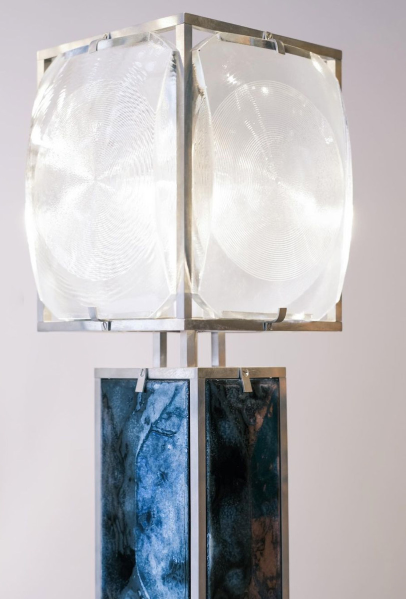 Blue Lava Floor Lamp — Cristina Grajales Gallery