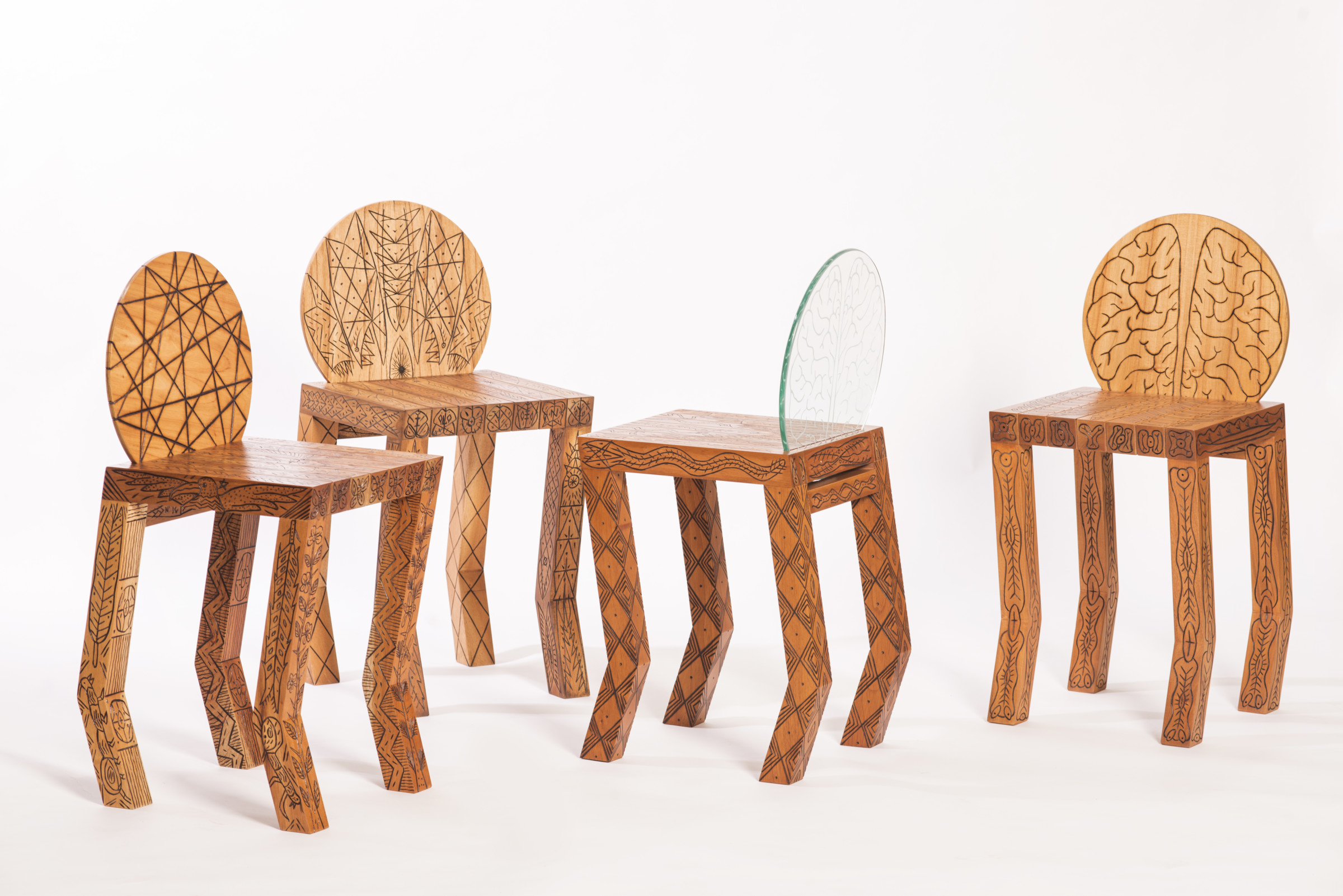 El Castor Tattoo Stools — Cristina Grajales Gallery