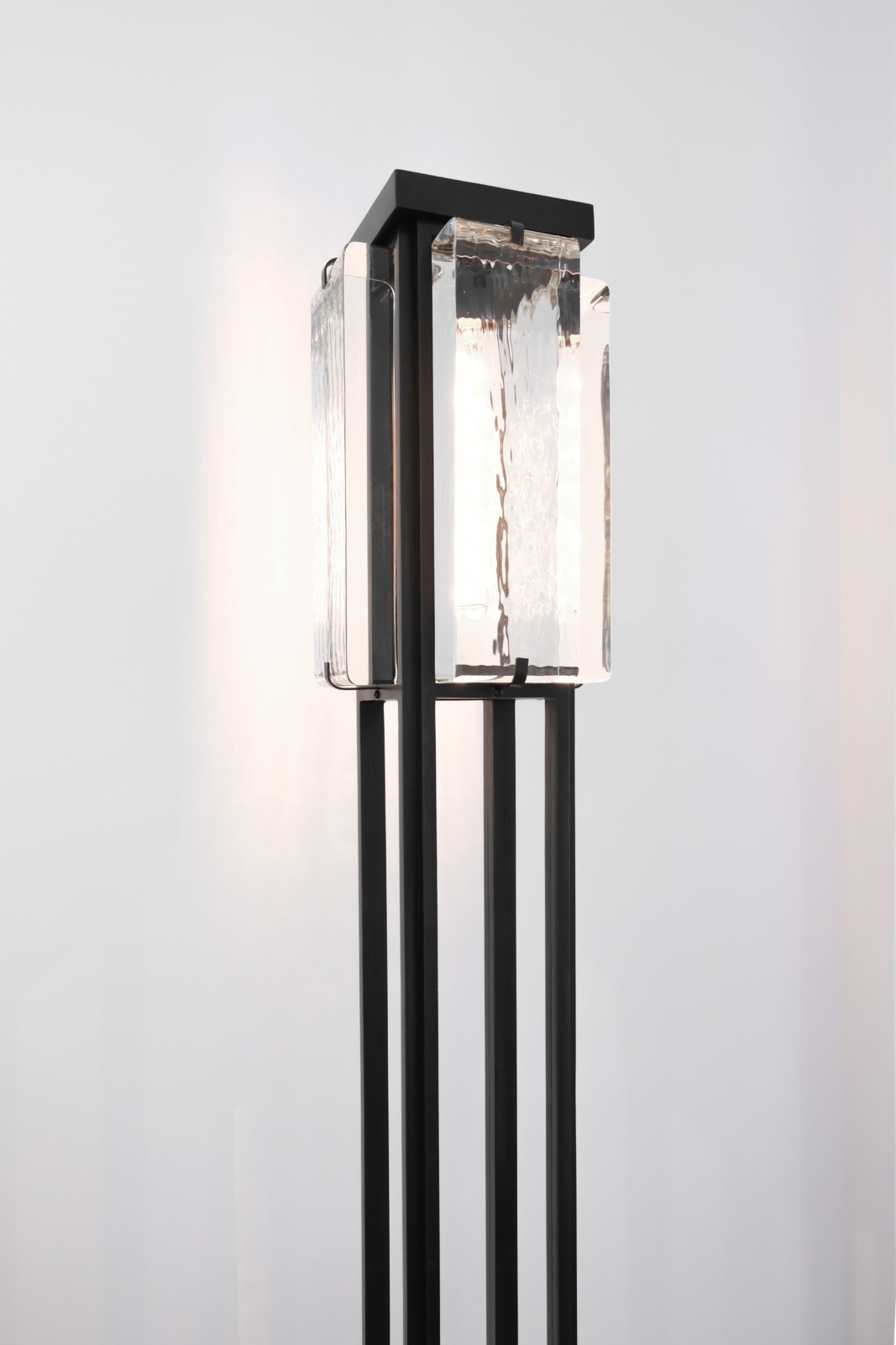 Glass Block Floor Light — Cristina Grajales Gallery