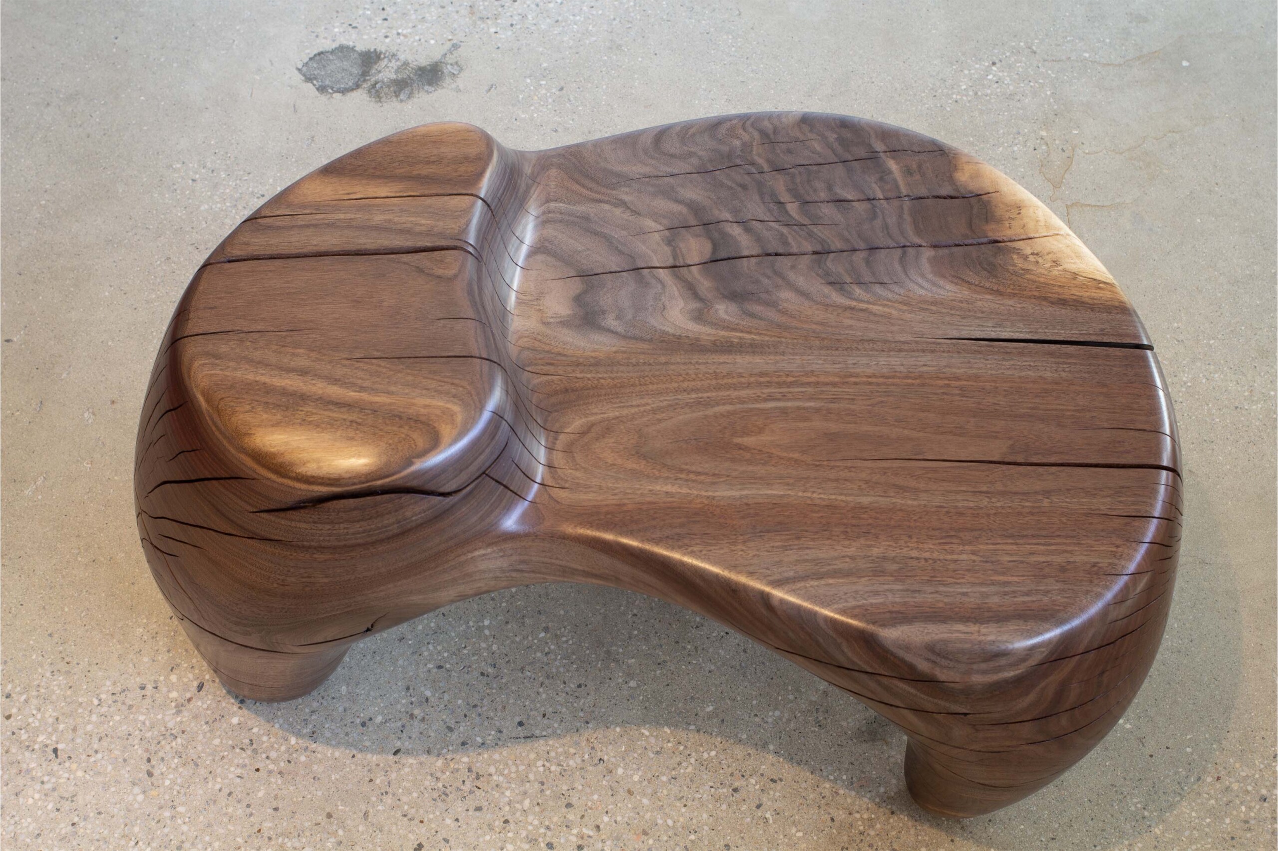 Small Walnut Coffee Table — Cristina Grajales Gallery