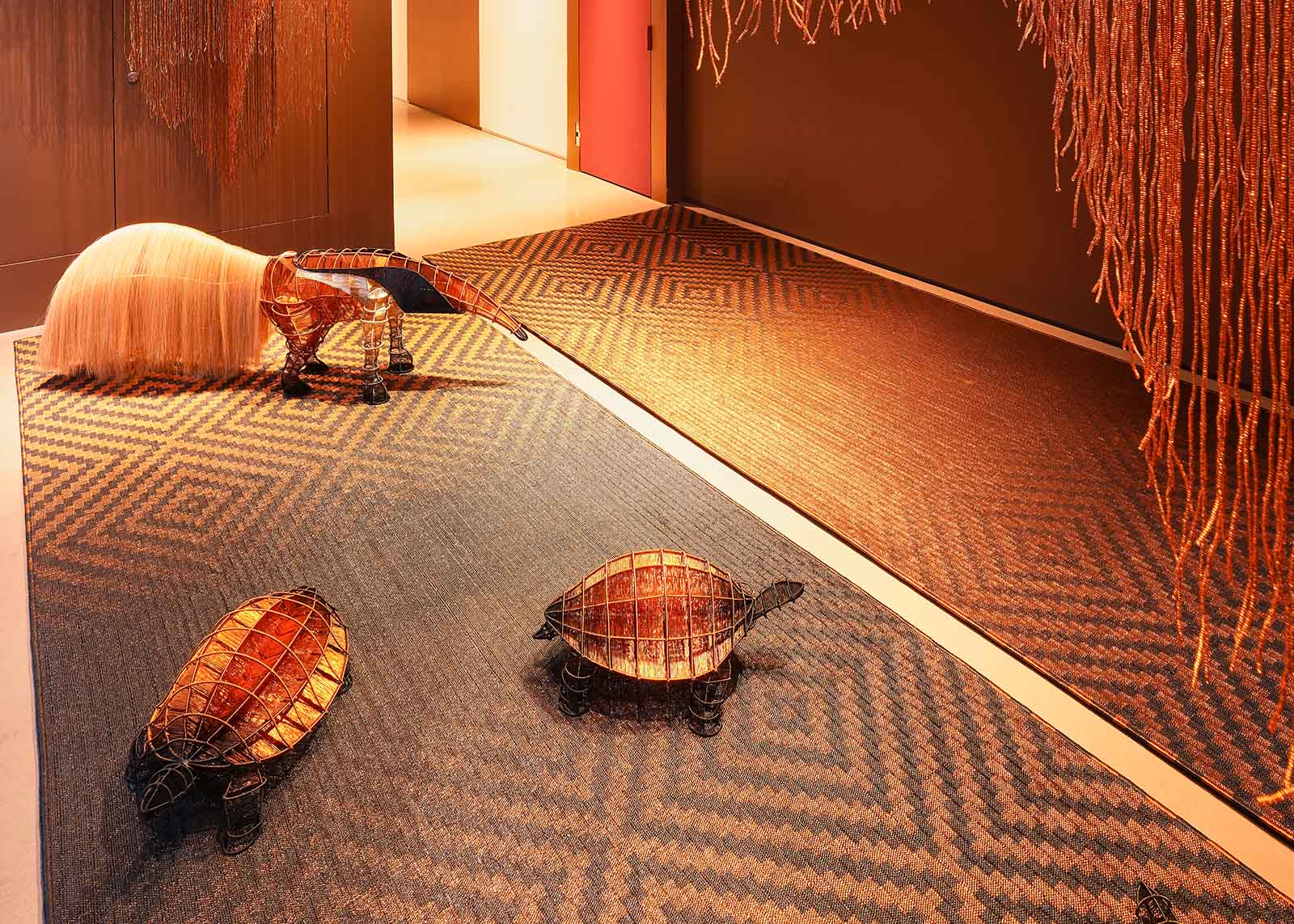 Brazil Lunar Eclipse Rug — Cristina Grajales Gallery