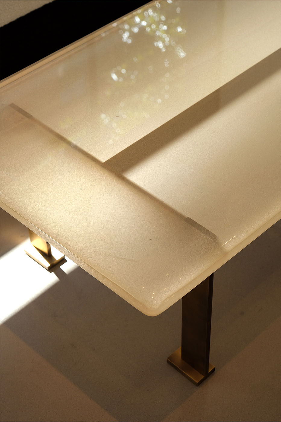 Glass Block Coffee Table — Cristina Grajales Gallery